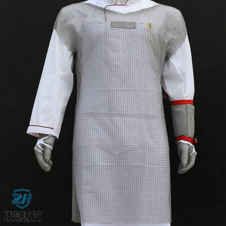 Stainless Steel Chainmail Mesh Apron-Knife Proof Butcher Apron with ...