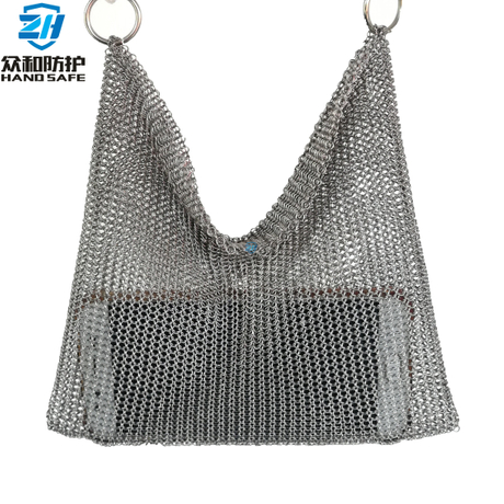 Welded Ring Mesh Chainmail Bag - Zhong He Ring Mesh Safety Products Co ...