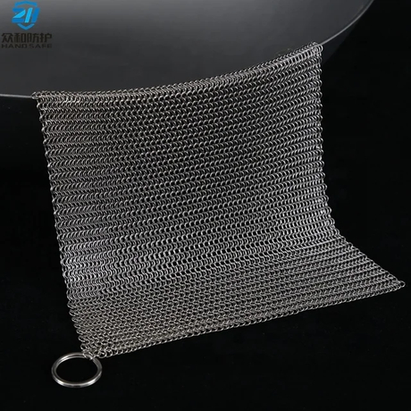 The Advantages of A stainless Steel Chain Mail Scrubber - zhonghe